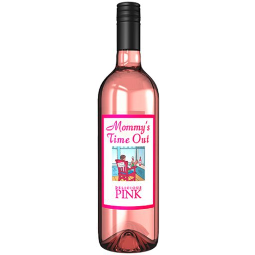 Mommy's Time Out Delicious Pink Blush Italian - Howard Wine and Spirits ...