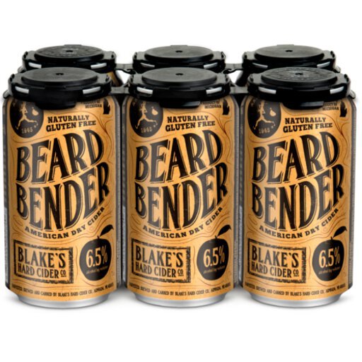 Blakes Hard Cider Beard Bender 6 Pack Cans 12OZ - Corkdorks Nashville ...