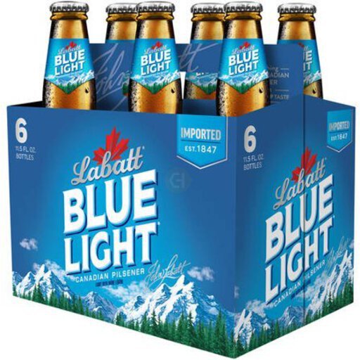 Labatt Blue Light 11.5oz Bottles