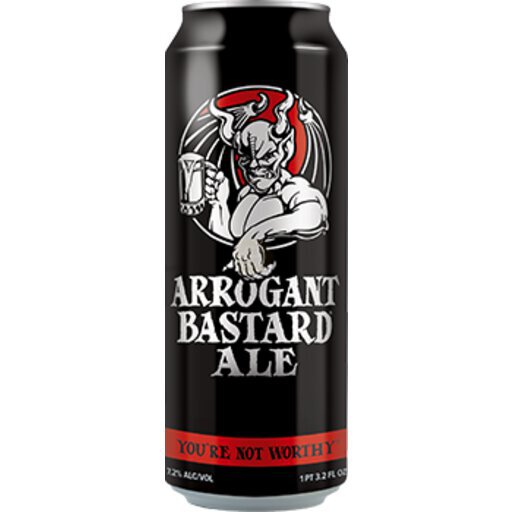 Stone Arrogant Bastard Ale 19.2OZ - Kelley's Beach Liquors