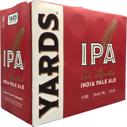 Yards IPA 12oz Cans 12OZ - Bryn Mawr Beverage , Bryn Mawr, PA, Bryn ...