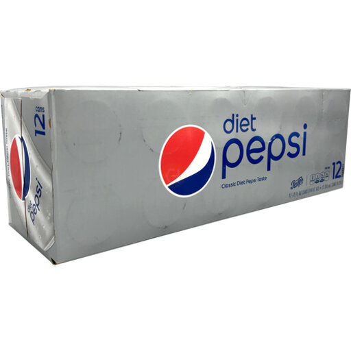Pepsi Diet 12oz Cans 12OZ - Total Beverage