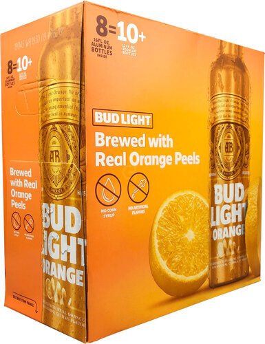 Budweiser Aluminum Bottle 8 Pack