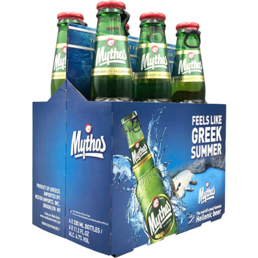 Mythos Greek Lager 11.2oz Bottles 12OZ - Randall's