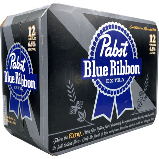Pabst Blue Ribbon Extra 12oz Cans