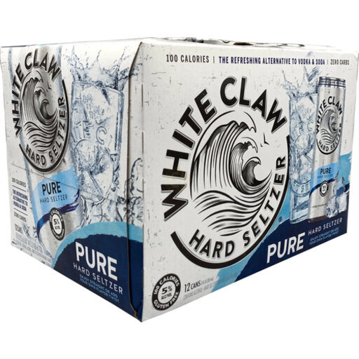 White Claw Hard Seltzer Pure 12OZ - The best selection & pricing for ...