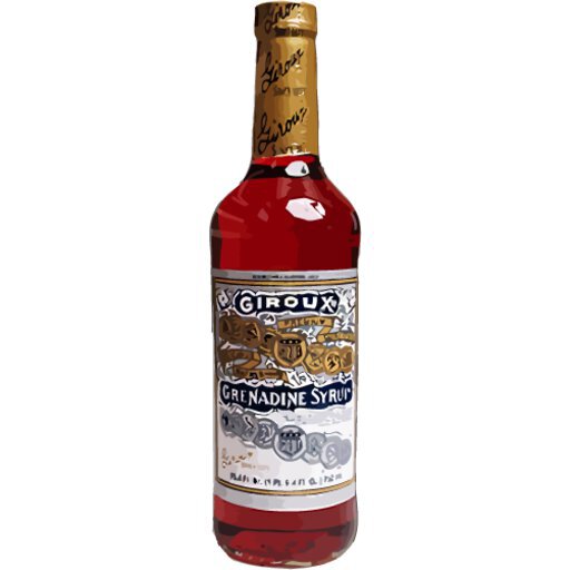 Giroux Grenadine Syrup Non Alcoholic Flavoring Syrup 8OZ - We ship the ...