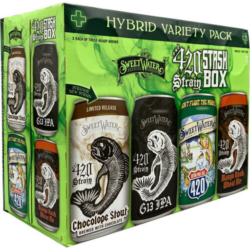 Sweetwater 420 Stash Strain Box Variety 12oz Cans 12OZ - Corkdorks ...