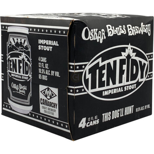 Oskar Blues Ten Fidy Imperial Stout 12oz Cans - Archer Liquors, Chicago, IL