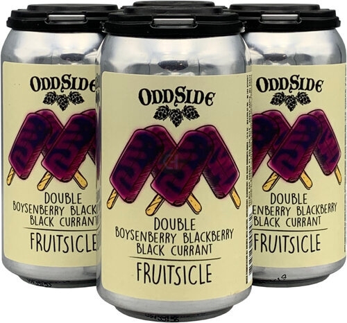 Odd Side Ales Double Boysenberry Blackberry Fruitsicle 12oz Cans ...