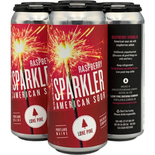 Lone Pine Raspberry Sparkler Sour 16oz Cans 16OZ - Kappy's Fine Wines ...