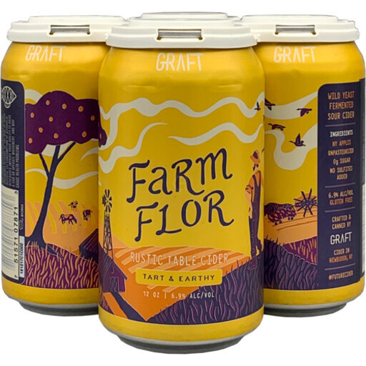 Graft Farm Farm Flor Cans 12OZ - Kappy's Fine Wines & Spirits