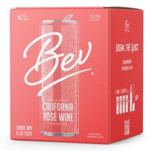 Bev California Rosé Wine 250ML - Empire Merchants Empire360