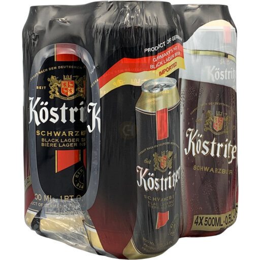 Kostritzer Schwarzbier - 4000 Wines, 3500 Spirits, 3500 Beers. Shipping ...