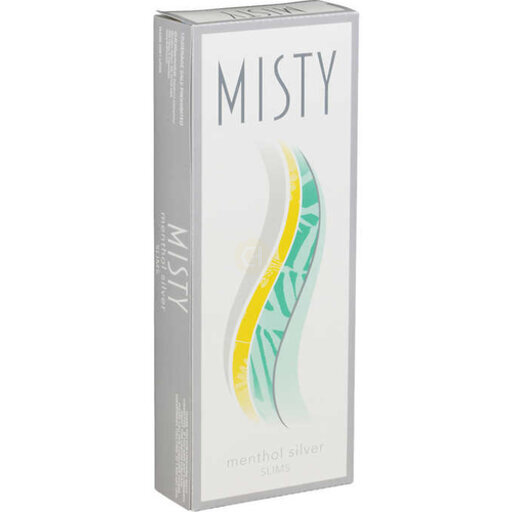 Misty Menthol Silver 100's Box - Liquor Barn