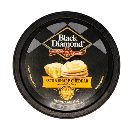 Black Diamond Extra Sharp Cheddar Spread 187ML - Big Red Liquors