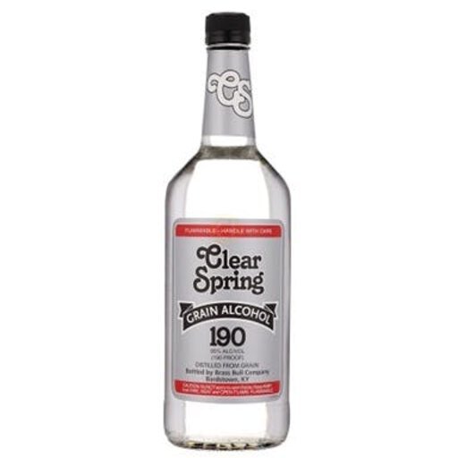 Clear Springs Grain Alcohol 190 Proof