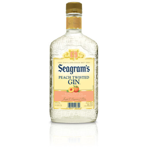 Seagram's Peach Twisted Gin 375ML - Big Red Liquors