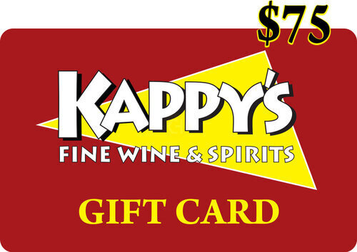 Kappys Gift Card 75 - Kappy's Fine Wines & Spirits