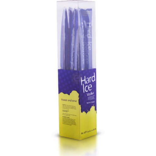 Hard Ice Vodka Freeze Pops Blue Bullet Blue Raspberry 200ML - Twin ...