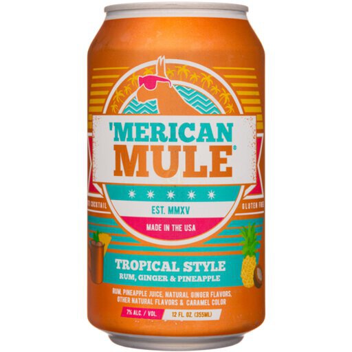 'Merican Mule Tropical RTD Cocktail Cans 12OZ - Corkdorks Nashville ...