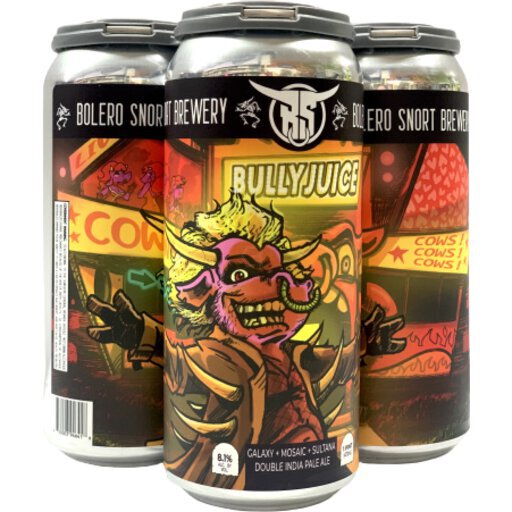 Bolero Snort Bullyjuice Dipa 16oz Cans 16OZ - Pompton Craft House ...
