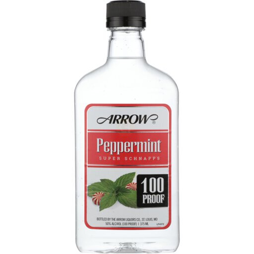 Arrow Peppermint Sch 100p Single Plastic 375ML - Kappy's Fine Wines ...