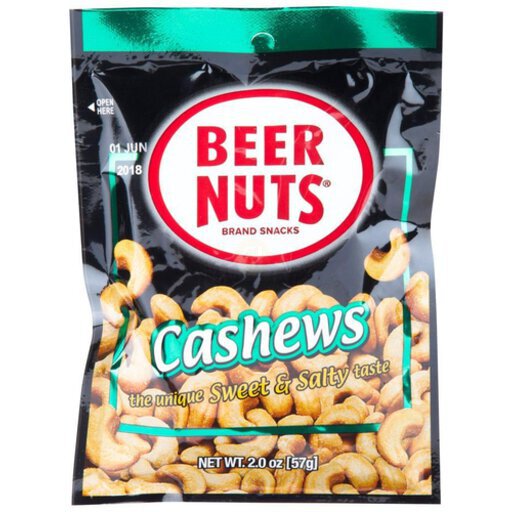 Beer Nuts Cashews 4OZ - Kappy's Fine Wines & Spirits