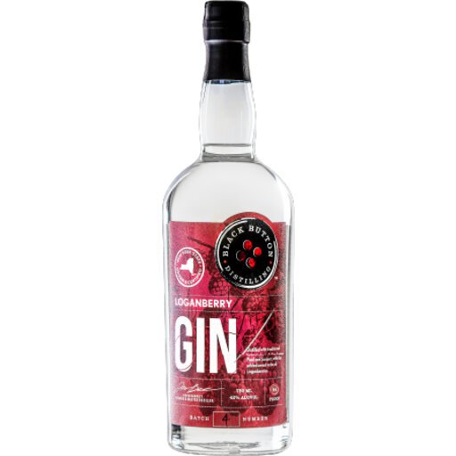 Black Button Distilling Loganberry Gin - Midway Wine & Liquors ...