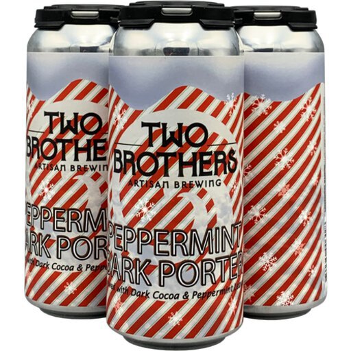 Two Brothers Pepermint Bark Porter 16oz Cans - Lloyd's Liquors ...