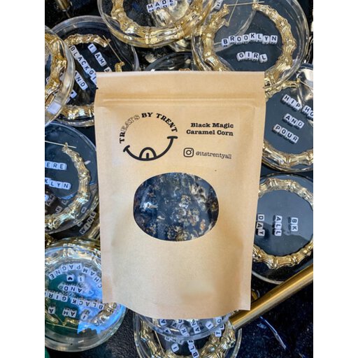 Treats By Trent Black Magic Black Girl Magic Red Blend Infused Popcorn With Edible Gold Flakes ...