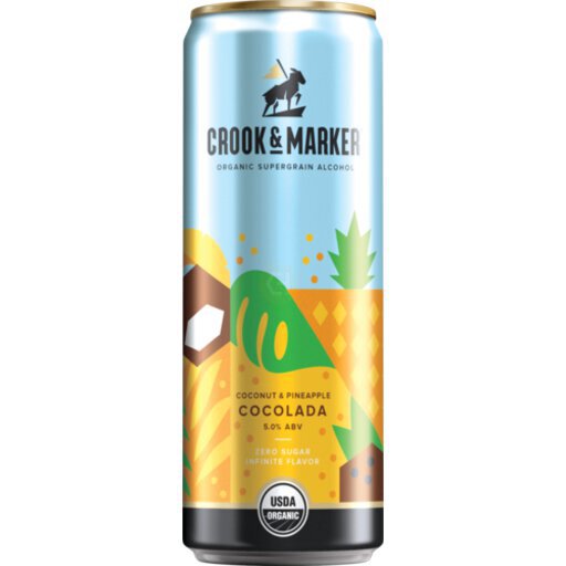 Crook & Marker Coconut Pineapple 11.5oz Cans - Liquor Barn