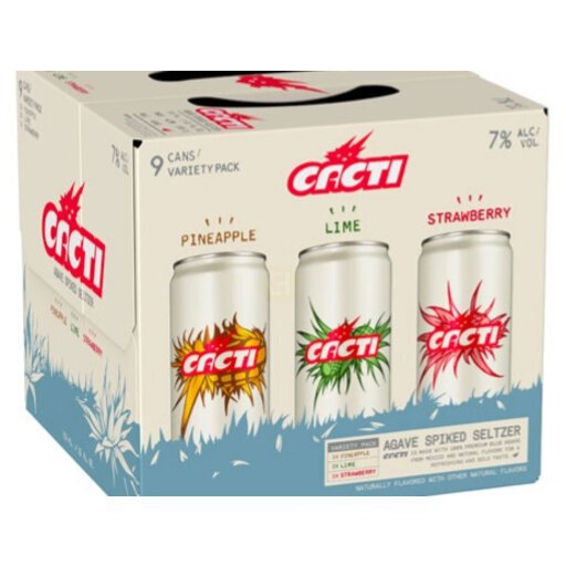 Cacti Agave Spiked Seltzer by Travis Scott - liquor store near, liquor ...