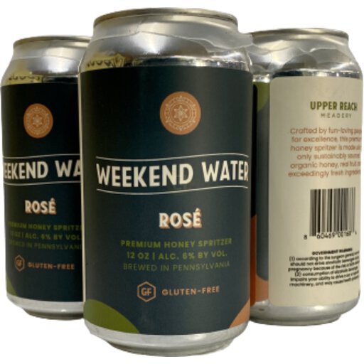 Upper Reach Weekend Water All Day Rose 12oz Cans 12OZ - The Beer ...