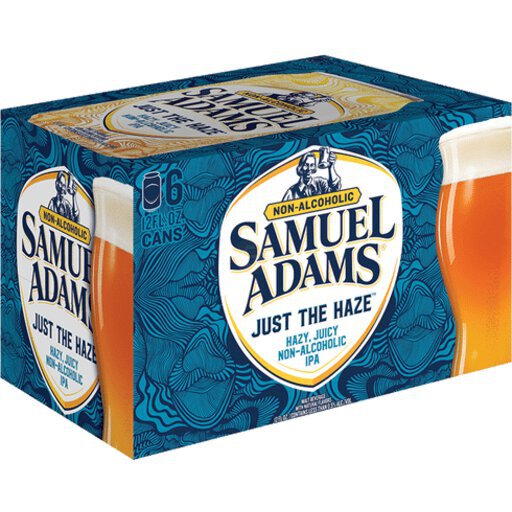 Samuel Adams Just The Haze Non Alcoholic Ipa - Gary's Wayne