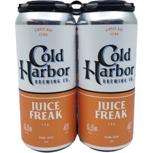 Cold Harbor Brewing Company Juice Freak IPA W Citra Westborough Ma ...