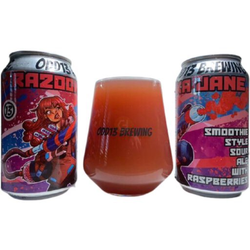 Odd 13 Razooka Jane Smoothie Sour 4 pack 12OZ - Heritage Wine and ...