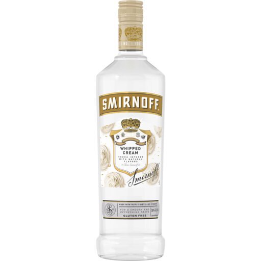 Smirnoff Whipped Cream Flavored Vodka 1L - Whiskey Heaven, Minnetonka, MN