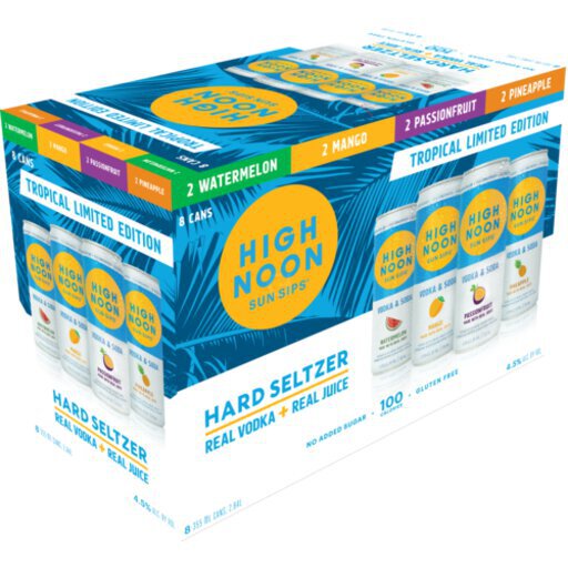 High Noon Tropical Limited Edition Variety 8 pk - High Noon