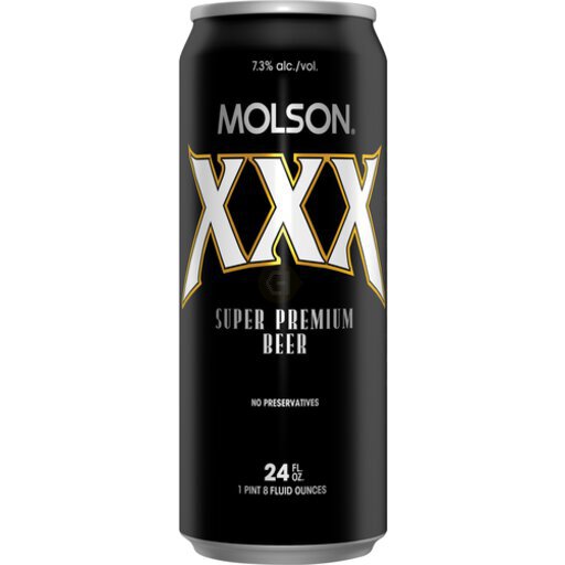 Molson XXX 24OZ - Belmont Beverage and Chalet Party Shoppes