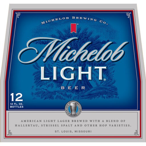 Michelob Light 12oz Bottles 12OZ - Tanczos Beverages