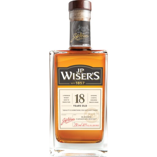 Sazerc Brand J.P. WISERS CANADIAN WHISKY DELUXE VERY OLD 18 YR - Empire ...