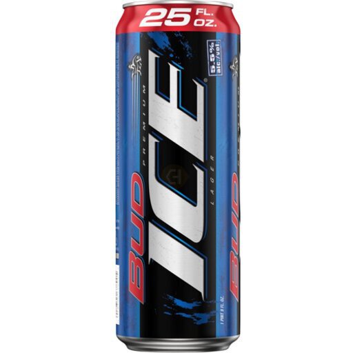 Bud Ice 24oz Cans 25OZ - Belmont Beverage and Chalet Party Shoppes