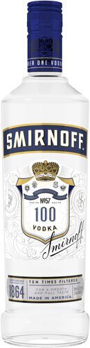Smirnoff 100 Proof Vodka 375ML - Twin Liquors