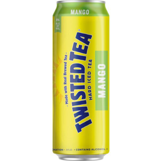 Twisted Tea Mango Hard Iced Tea 24oz 24OZ - Beer, Wine, and Liquor ...