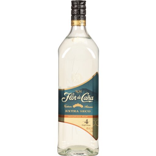 Flor De Cana 4yr Extra Seco Rum - LARGE DISCOUNT BEER, WINE & LIQUOR ...