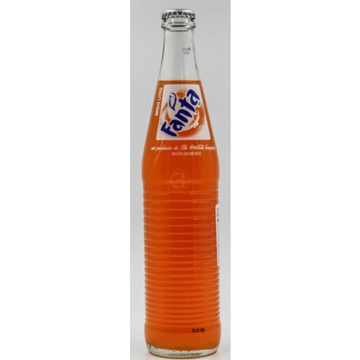 Fanta Orange Glass Bottle