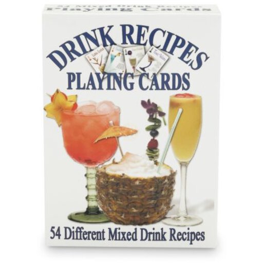 Drink Recipe Playing Cards - Beer, Wine, and Liquor Superstore. MEGA-BEV