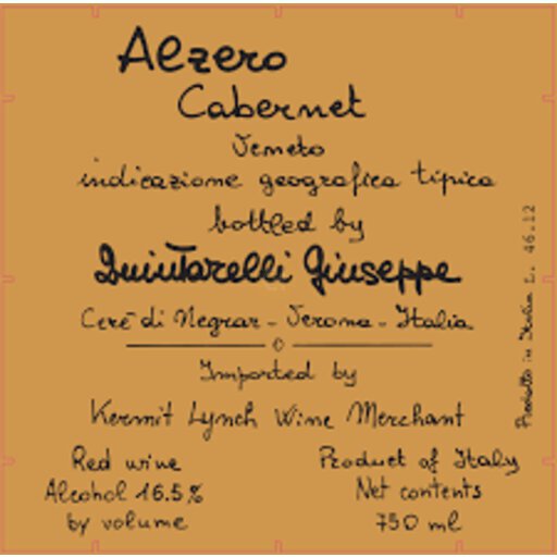 Quintarelli Alzero Cabernet - Twin Liquors