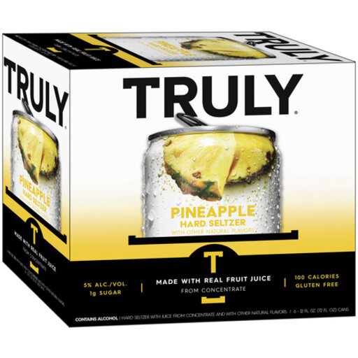 TRULY Hard Seltzer Pineapple - Beer, Wine, and Liquor Superstore. MEGA-BEV